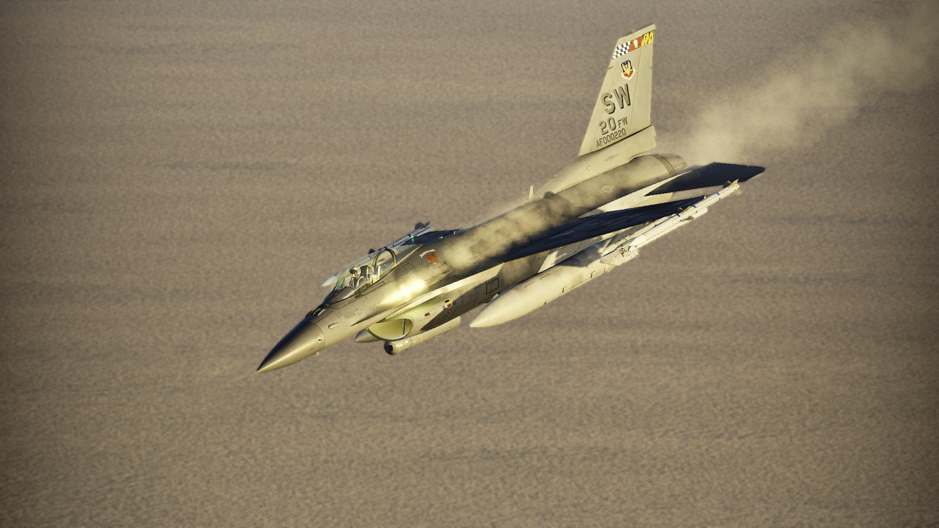 79Th Fighter Squadron "Tigers" - F-16C - JOINT TASK FORCE FRANCOPHONE